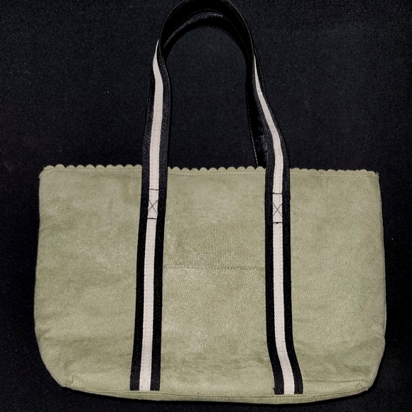 Victoria's Secret | Bags | Vintage Victorias Secret Suede Type Fabric ...